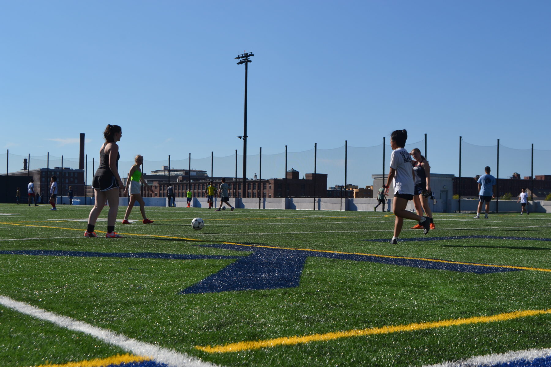 Soccer Teams Practice at New Field | Bradford Christian Academy (BCA)